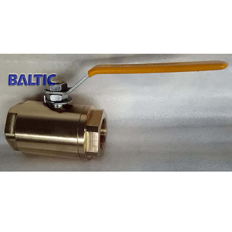 ASTM B150 C63000 Ball Valve, 3-PC, 1/2 Inch, 800 LB, NPT - Baltic