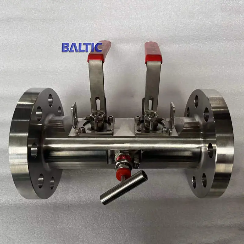 One-piece Double Block Bleed Ball Valve, 1 Inch, 300 LB - Baltic