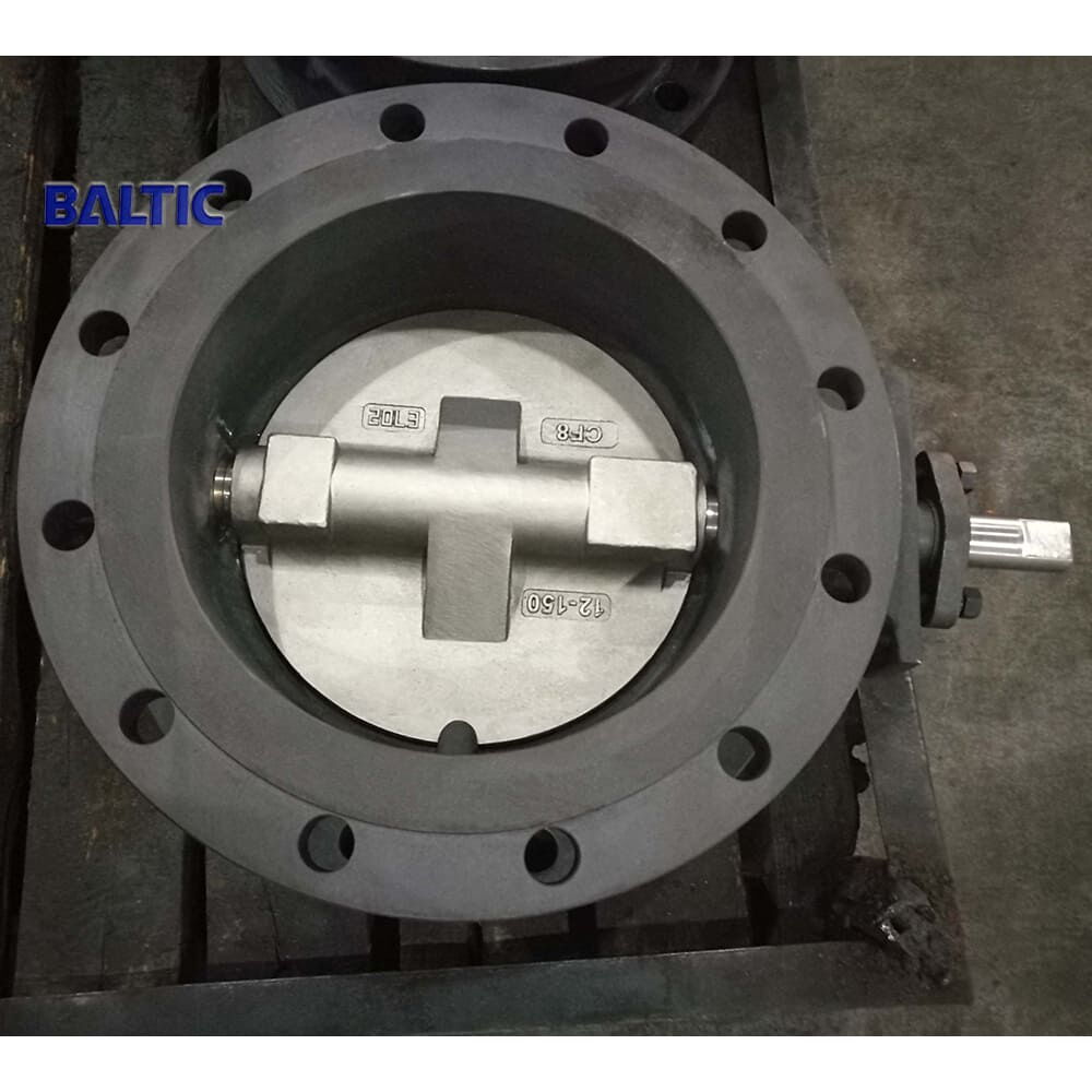 API 609 Butterfly Valve, A105N, 12 IN, CL150, Double Flanged - Baltic