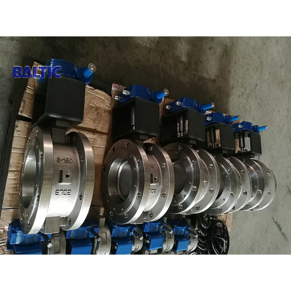Double Flanged Butterfly Valves, API 609, WCB, 8 IN, CL150 LB - Baltic