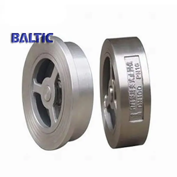 Single Disc Lift Check Valve, Wafer, A182 F316, DN100 PN10, API 594 - Baltic