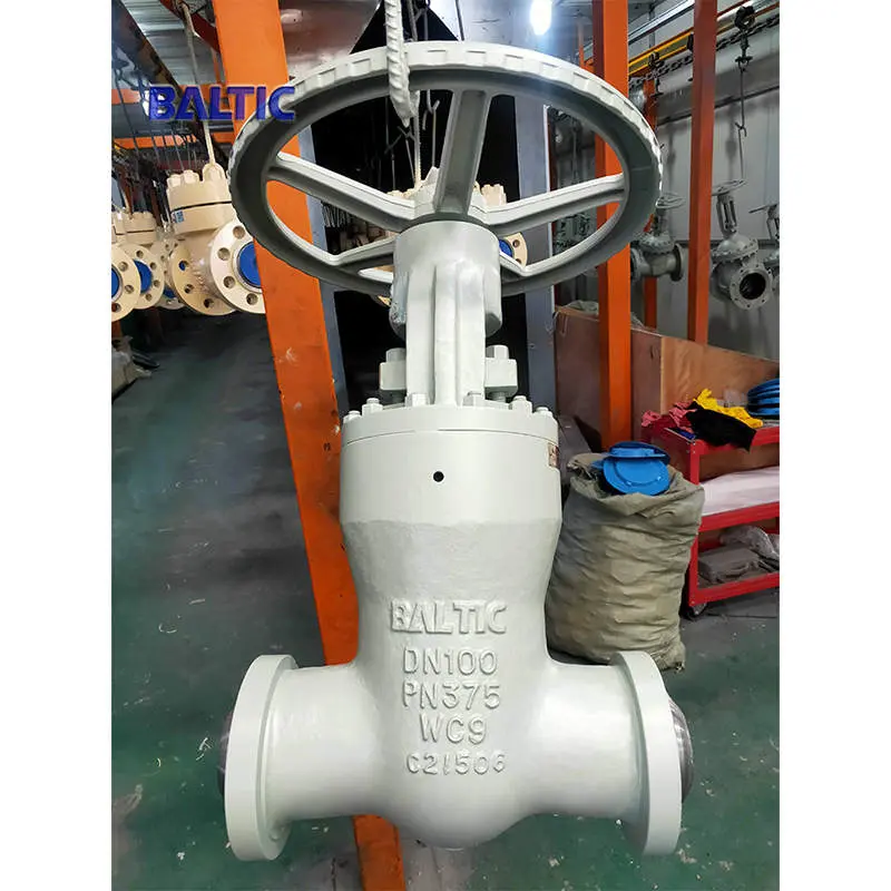ASTM A217 WC9 Pressure Seal Bonnet Gate Valve, PN375, DN100 - Baltic