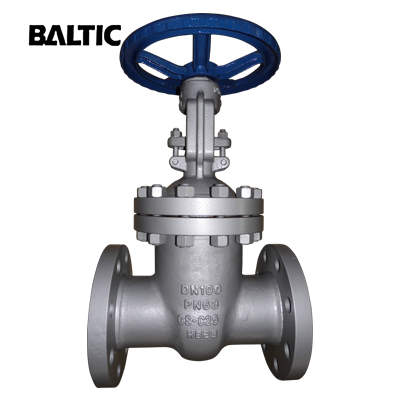 Flexible Wedge Gate Valve with RF End, EN 1984, GS-C25, DN100, PN100 ...