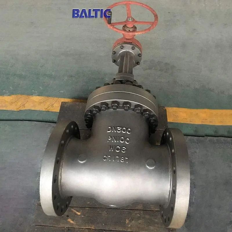 ASTM A217 WC6 Gate Valve, DN300, PN100, EN 1984, DIN 3352 - Baltic