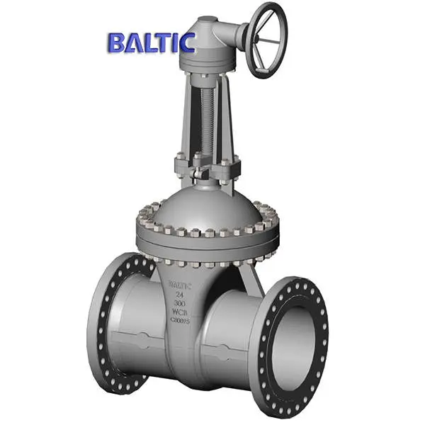 ASTM A216 WCB Wedge Gate Valve, 24 Inch, 300 LB, API 600 RF - Baltic