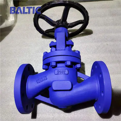 ASTM A217 WC6 WC9 C12A Globe Valve, DIN 3356, DN100, PN40 - Baltic