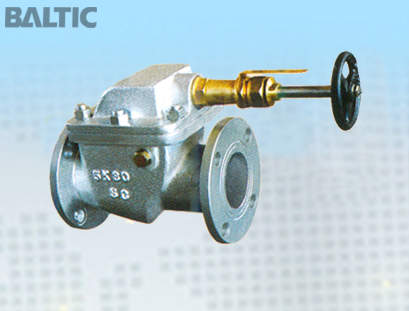 SC-Carbon Steel Marine Gate Valve, JIS F7366, 10K, 80A, FF - Baltic