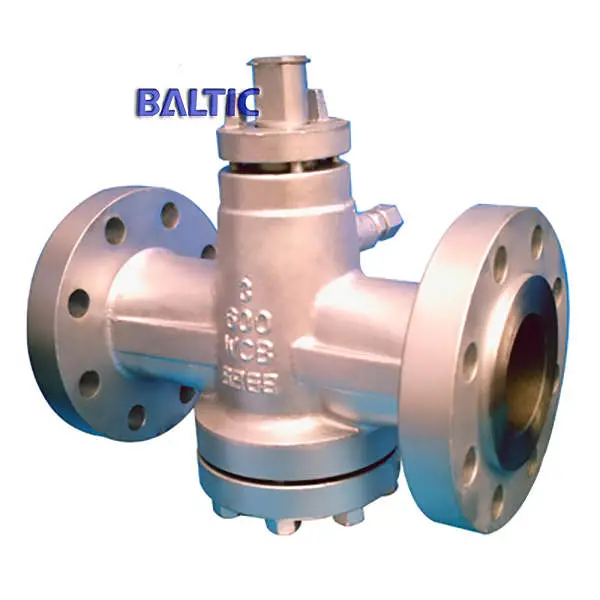 API 6D Lubricated Plug Valve, ASTM A216 WCB, 3 Inch, Class 600, RF - Baltic