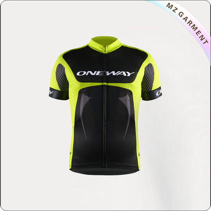 Men's Breathable Cycle Racing Clothes, Bicolor Blocked | Topper