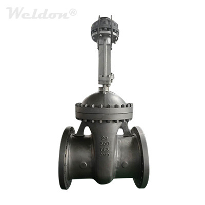 Titanium Gate Valve, EN 3.7035, ASTM B367 GR.C2, DN40, PN25, RF - Weldon