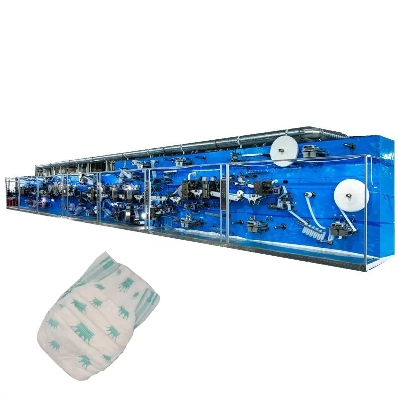 Fully Automatic Small-Scale Production Line for Baby Diaper - Topper
