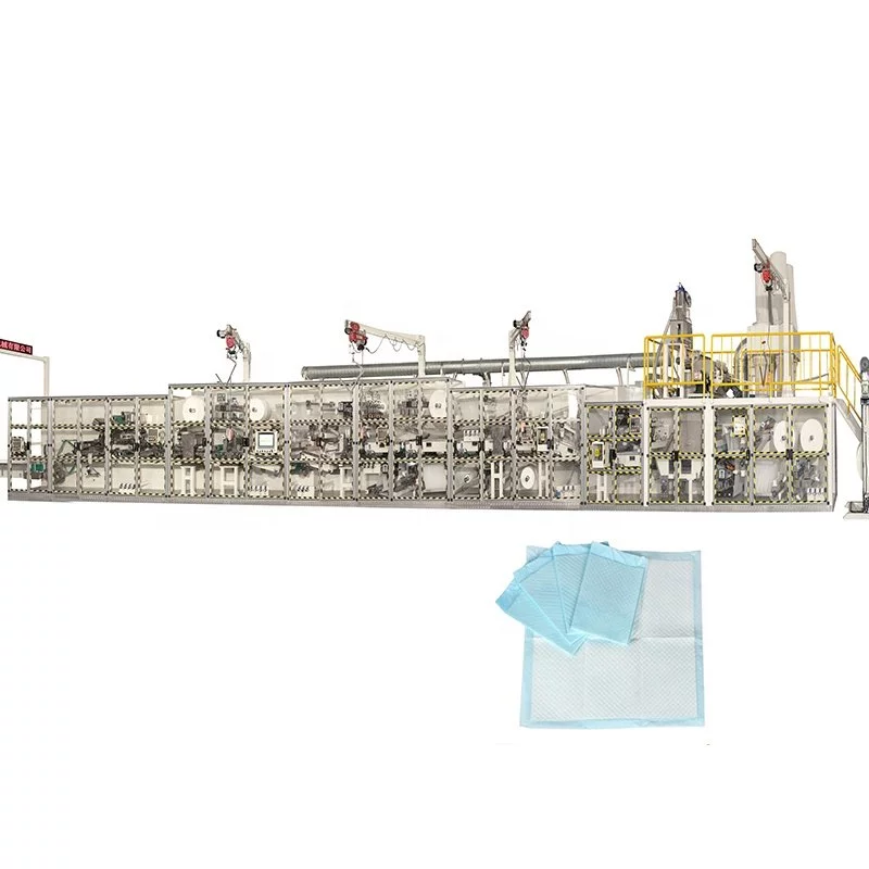 Full Automatic Pet Under Pad Machines with Stacker & Bagger - Topper