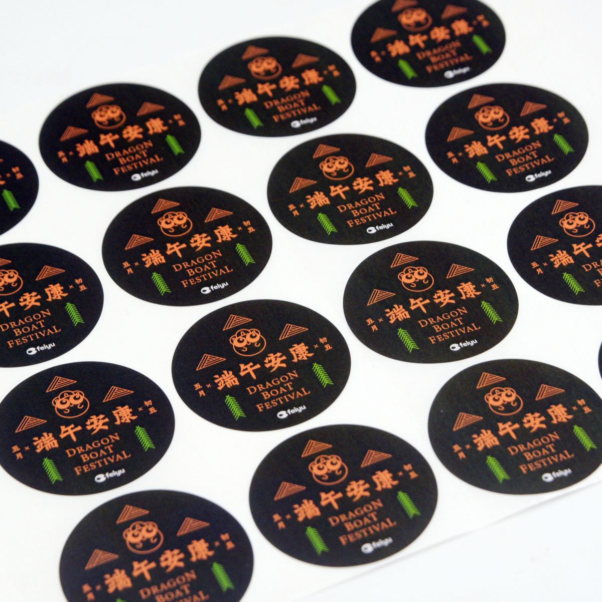 Custom Circle Stickers and Bulk Printing Stickers | Bavora