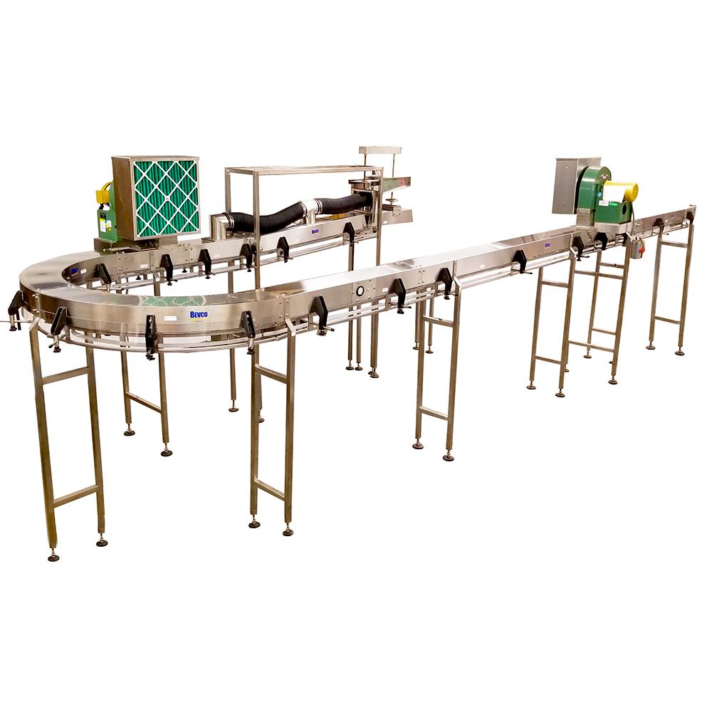 Full Automatic Stainless Steel Air Conveyor | Topper