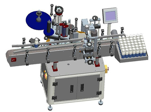 Automatic Bottle Labeling Machine, Stainless Steel | Topper