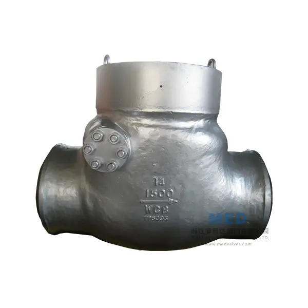 Cast Steel Swing Check Valve, 14 Inch, 1500 LB, RF End - MFRS