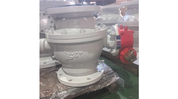 8 Inch Side Entry Ball Valve, 150 LB, WCB, API 6D, Gear, RF | Vervo