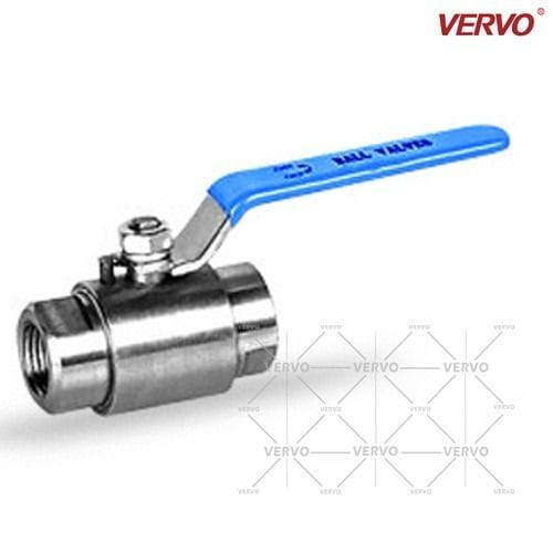 Thread NPT Floating Ball Valve, A216 WCB, 2 Inch, 1000 PSI - Vervo