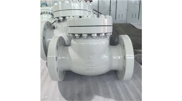 BS 1868 Swing Check Valve, ASTM A216 WCB, 6 Inch, 600 LB, RF | Vervo