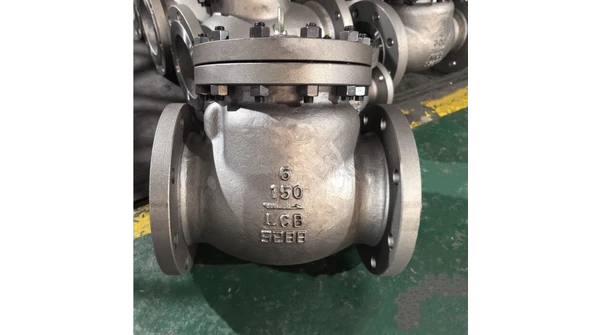 ASTM A352 LCB Swing Check Valve, 6 Inch, 150 LB, BS 1868, Flanged | Vervo