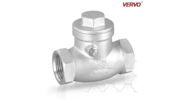 Stainless Steel Swing Check Valve, 1 Inch, 200 WOG, NPT | Vervo