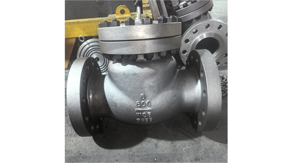 Carbon Steel Swing Check Valve, 6 Inch, 600 LB, BS 1868, RF | Vervo