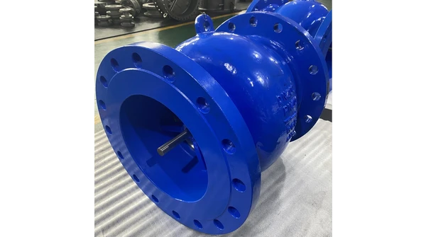 DN200 Axial Check Valve, PN40, ASTM A216 WCB, API 6D, RF | Vervo