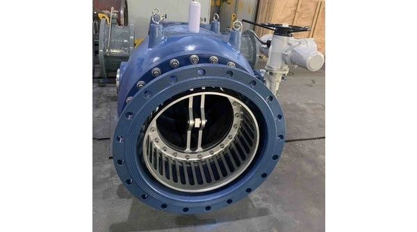 Carbon Steel Piston Control Valve, DN500, PN16, WCB, RF | Vervo