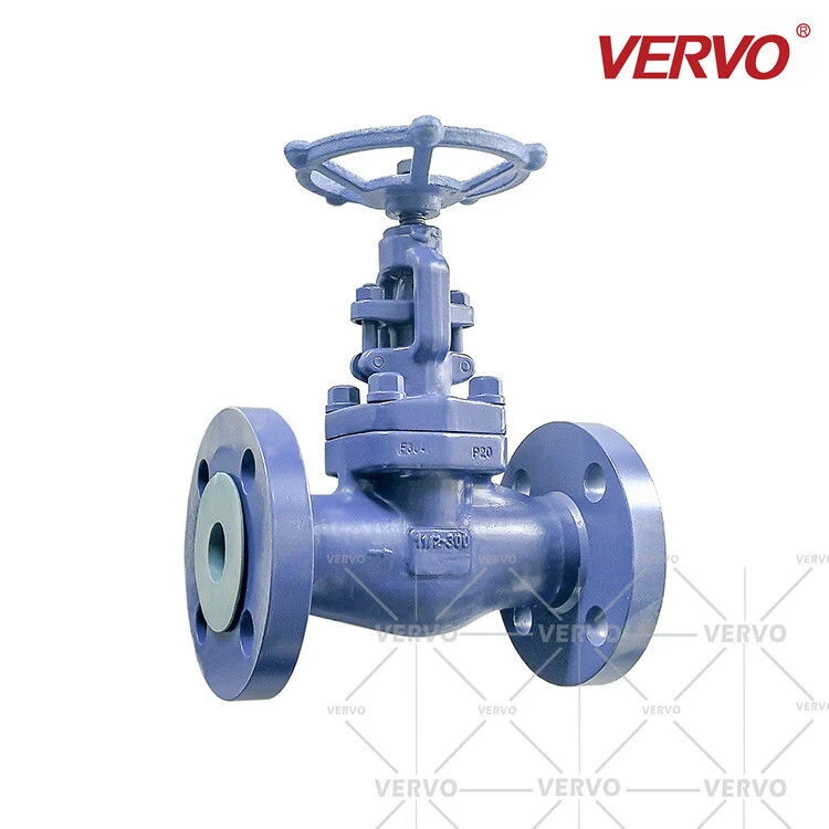 ASTM A182 F304 Globe Valve, 1-1/2 Inch, 300 LB, DN40, PN50 - Vervo
