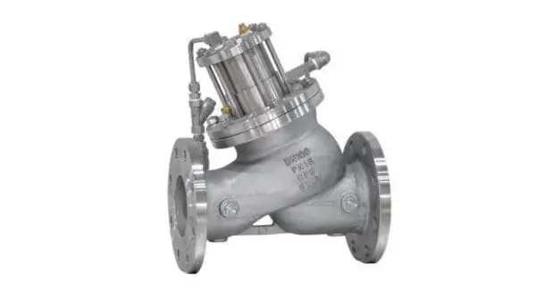 Piston Type Water Pump Control Valve, CF8, DN100, PN16 | Vervo