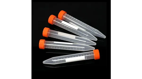 Conical Bottom Centrifuge Tubes with Graduation, 15 mL, PP | Pulse