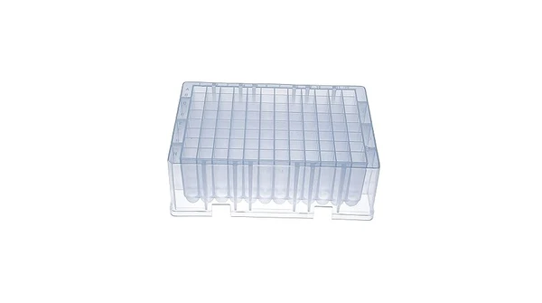 Autoclavable 96 Deep Well Plate, Round Bottom, 2.2 mL, 5 PCS | Pulse