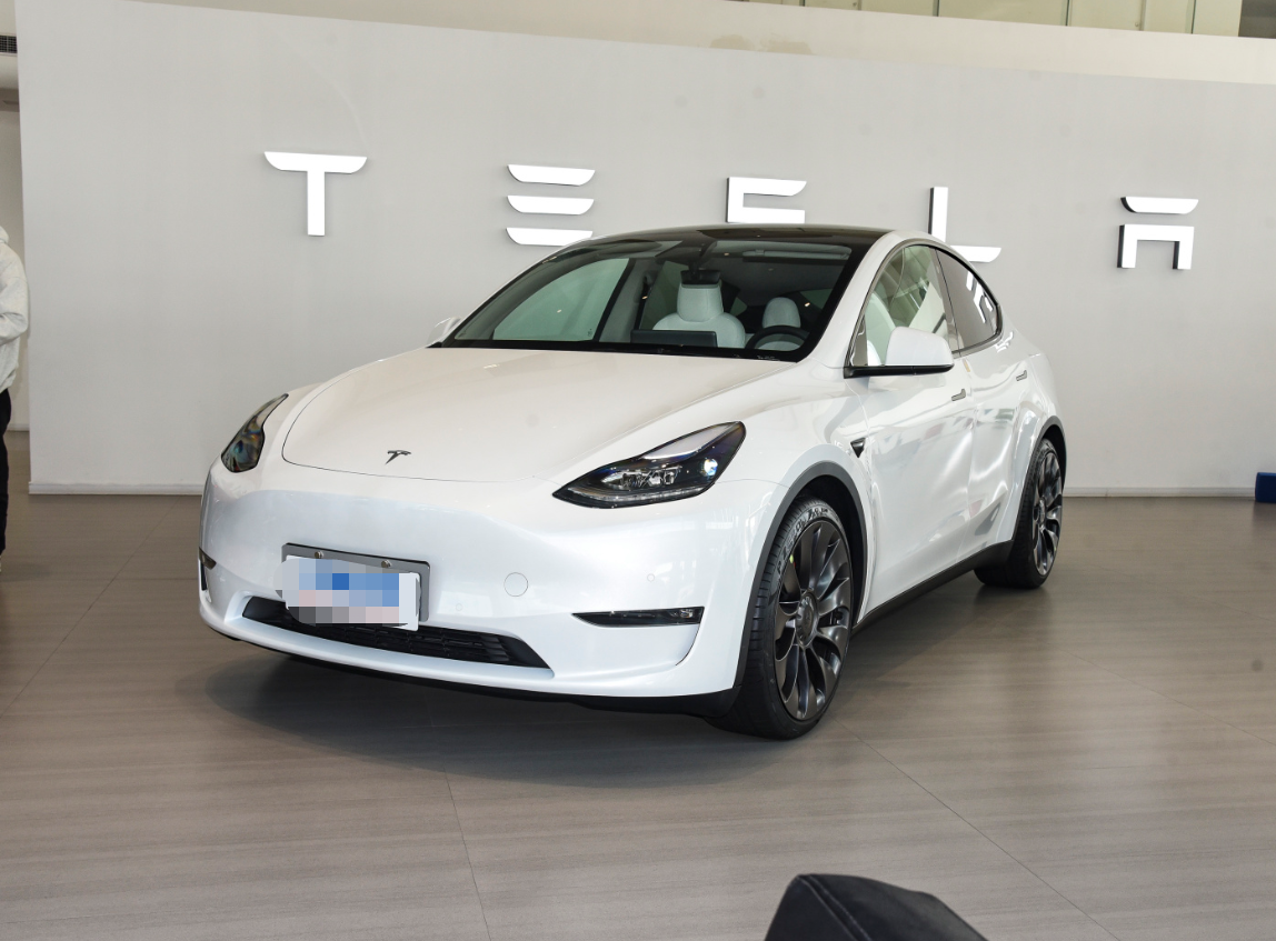Chinese Tesla Model Y LED 2 WD 545KM Long Range Used Car Electric ...