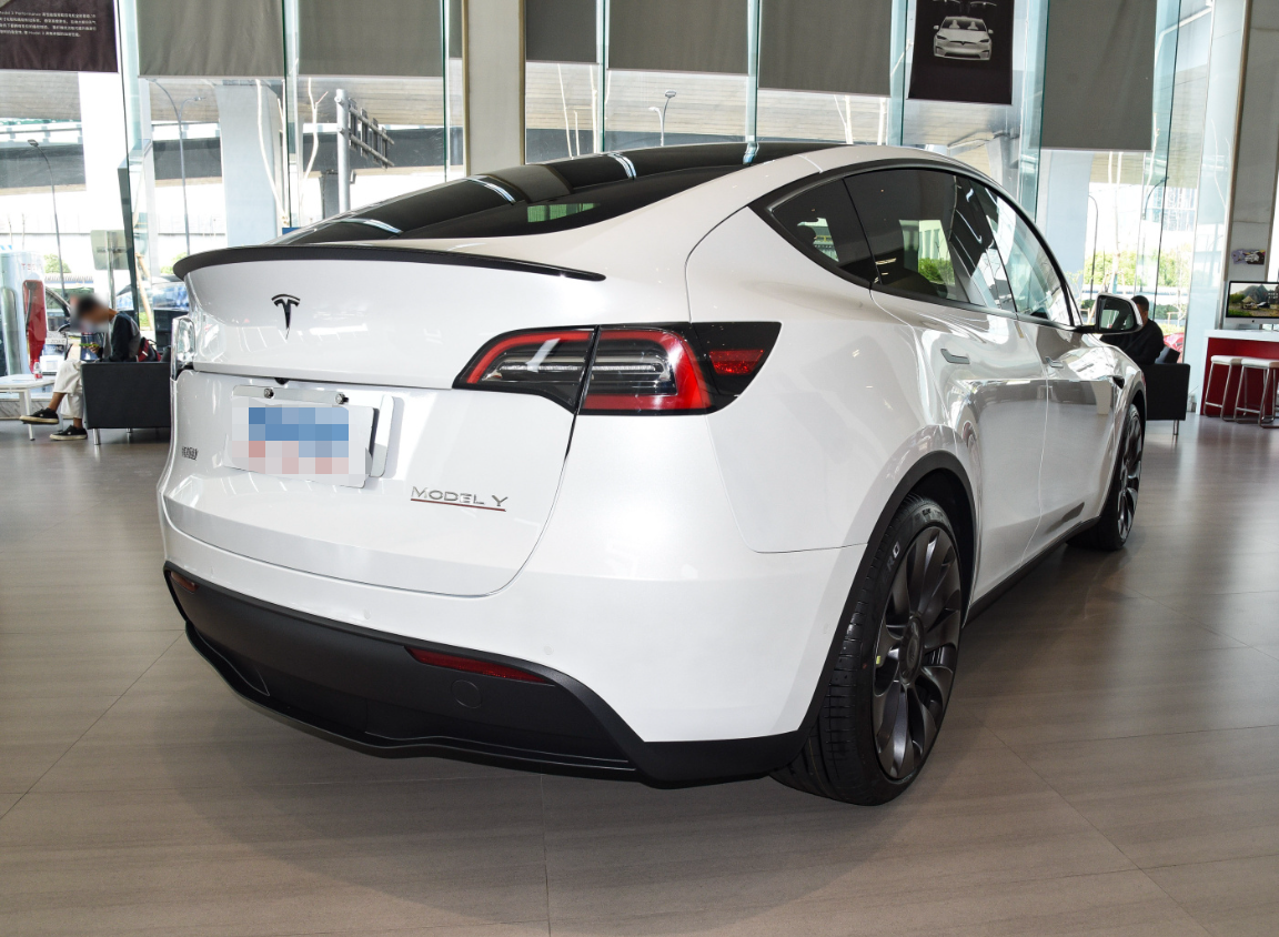 Chinese Tesla Model Y LED 2 WD 545KM Long Range Used Car Electric ...