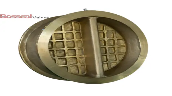 ASTM B148 C95800 Double Door Check Valve, API 594, 24 Inch | Bosseal