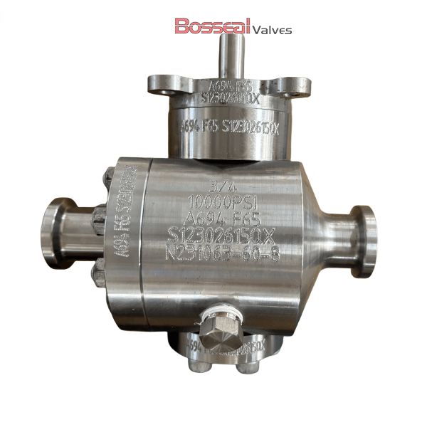 API 6A Ball Valves, AISI 4130, 2/3pcs, Bolted Body, 3000 PSI | Bosseal