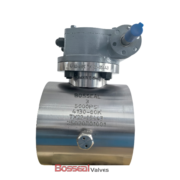 API 6A Trunnion Ball Valve, 4130/F60/F65, 4-1/16 IN, 2000 PSI | Bosseal