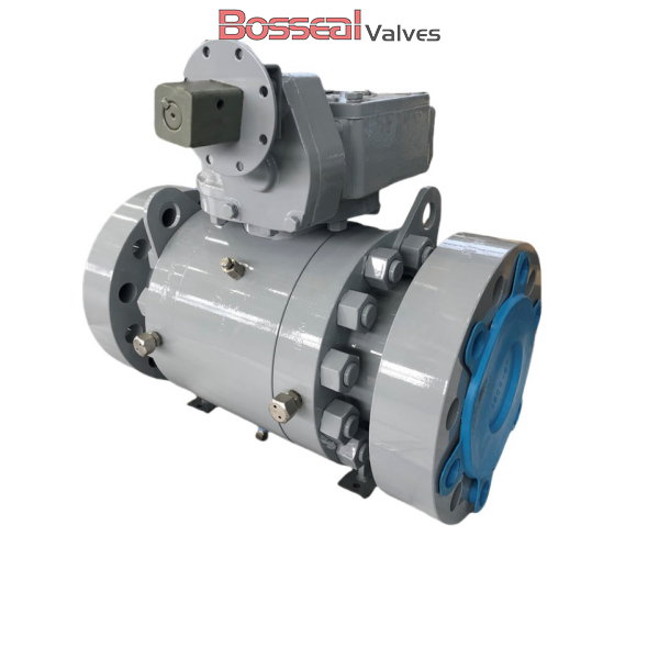 ASTM A694 F60 Ball Valves, 7-1/8 IN, Metal Seat, Inconel Trim | Bosseal