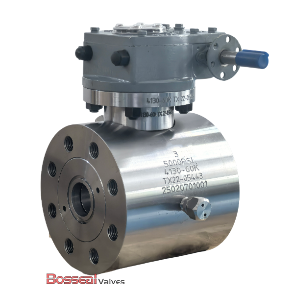 Compact Ball Valve, API 6D, F60, Inconel Trim, 9 IN, 2500 PSI | Bosseal