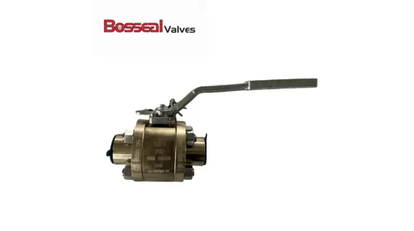 API 608 Ball Valve, 1 X 3/4 Inch, 800 LB, ASTM B150 C63200, SW | Bosseal