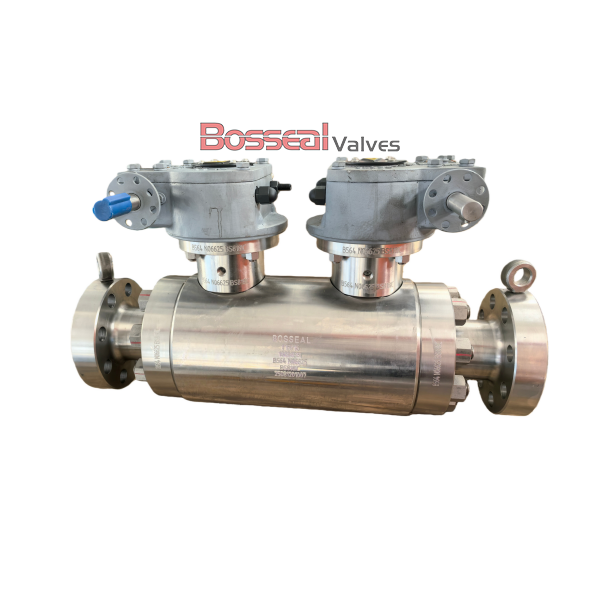 ASTM A105N Trunnion Ball Valve, BS 5351, DBB, 32 Inch, CL150 | Bosseal