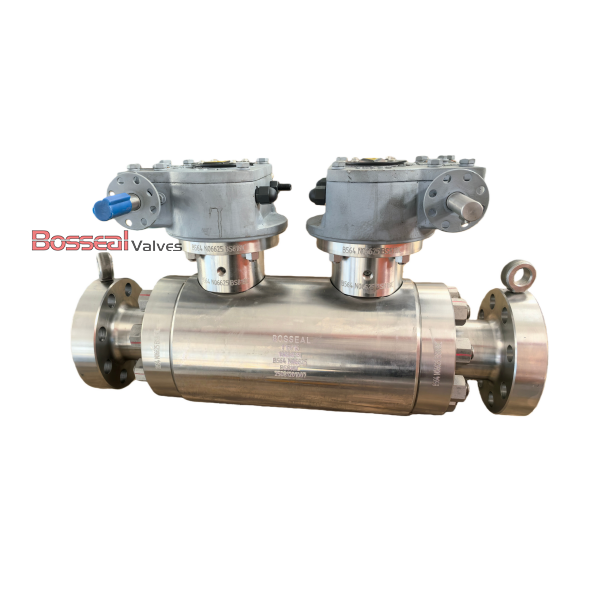 Inconel 625 Trunnion-Mounted Ball Valves, DBB, 20 IN, 150 LB | Bosseal