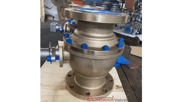 Reduced Bore Ball Valves, API 6D, C95800, 32 Inch, CL150, RF | Bosseal