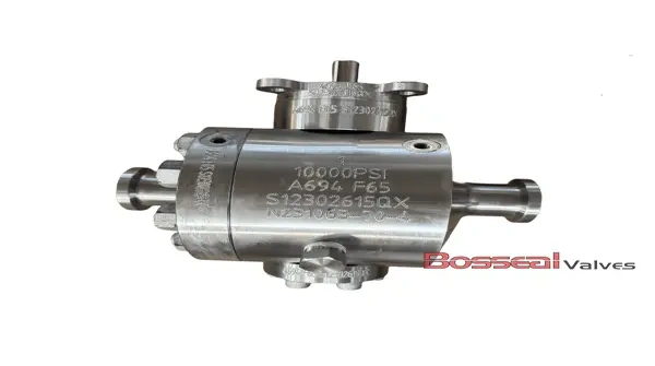 ASTM A694 F60 Ball Valve, API 6A, Bolted Bonnet, 6-5/8 Inches | Bosseal