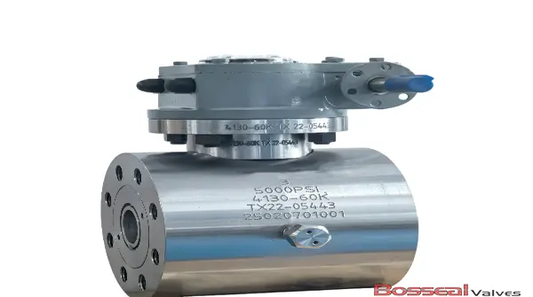 API 6A Forged Ball Valves, API 6D, AISI 4130, 6-3/8 IN, RTJ | Bosseal