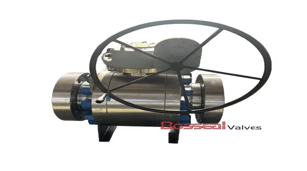 Side Entry Ball Valves, AISI 4130, 4-1/8 Inches, 3000 PSI | Bosseal