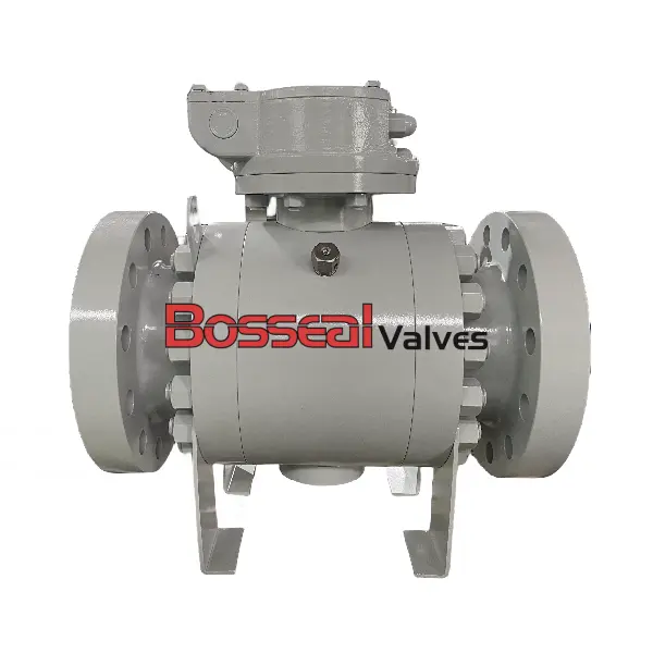 20 IN CL 150 3-Pieces Ball Valve, BS 5351, ASTM A105N, RF - Bosseal
