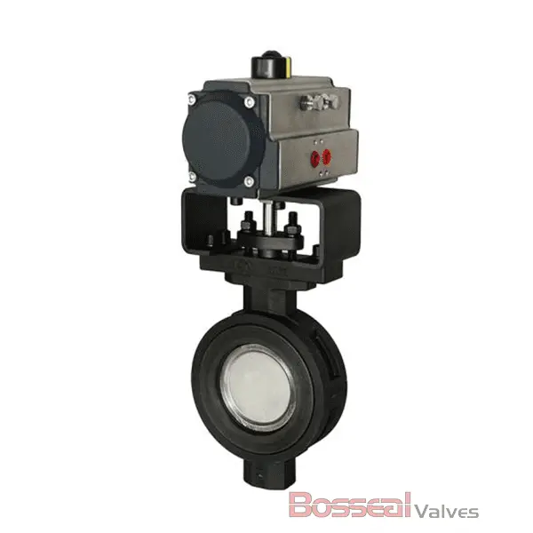 ASTM A890 5A Double Offset Butterfly Valve, CL 300, 10 IN - Bosseal
