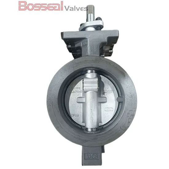 Monel K500 Stem Butterfly Valve, 4 IN, CL 300 LB, A216 WCB - Bosseal