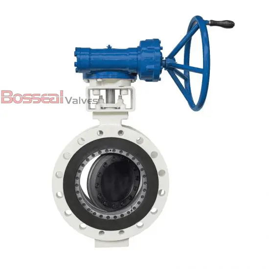 ASTM A351 CF8 Double Offset Butterfly Valve, 3 IN, CL 300 - Bosseal